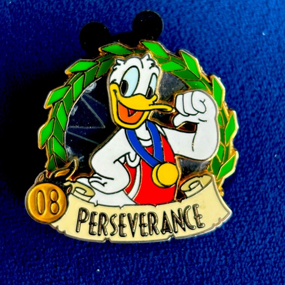 Disney | Jewelry | Disney Perseverance 208 Olympic Trading Pin With ...